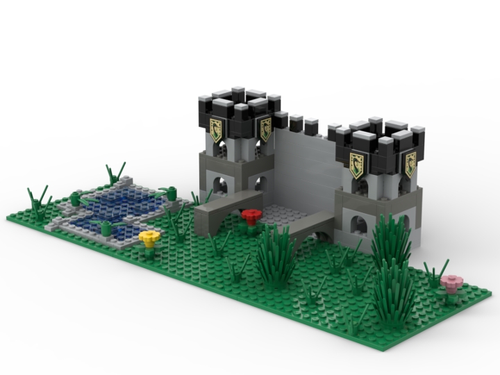 castle from BrickLink Studio [BrickLink]