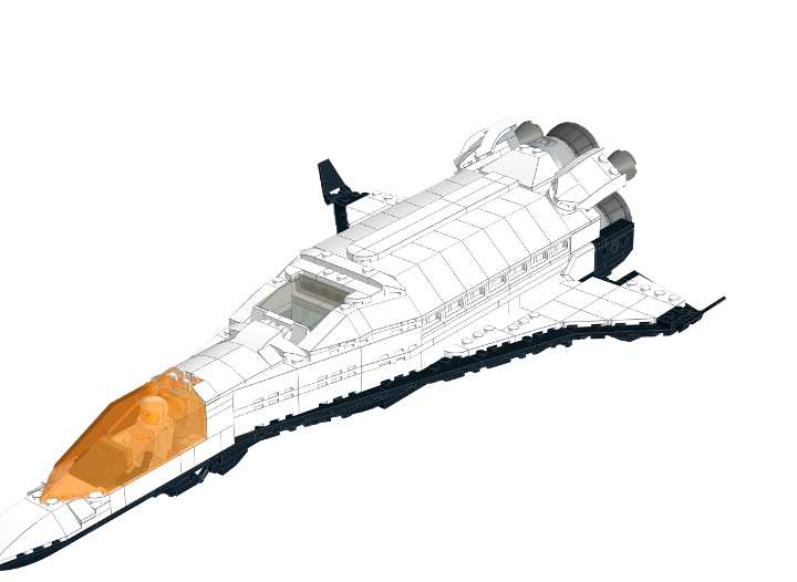 spacecraft from BrickLink Studio [BrickLink]