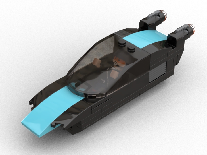 Getaway Spacecraft from BrickLink Studio [BrickLink]