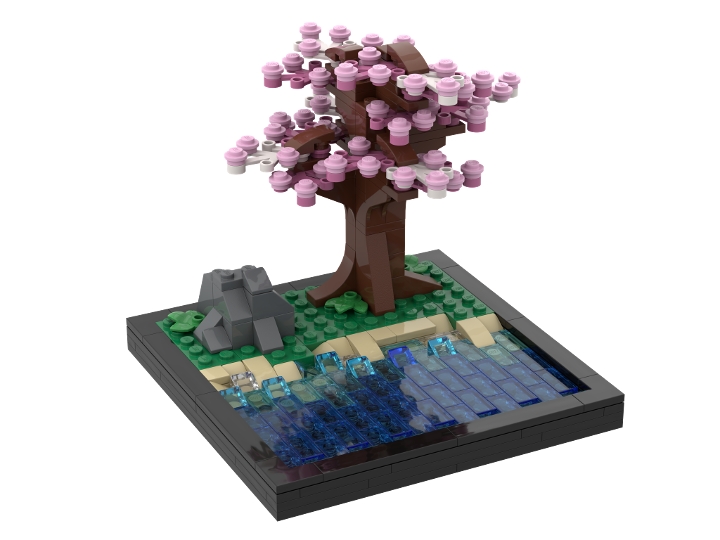 Cherry Blossom and Spring from BrickLink Studio [BrickLink]