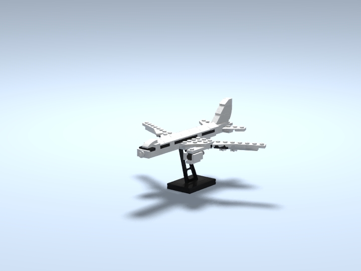 Micro 787-8 from BrickLink Studio [BrickLink]
