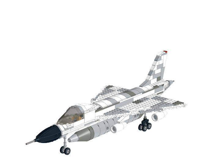 jet bomber from BrickLink Studio [BrickLink]