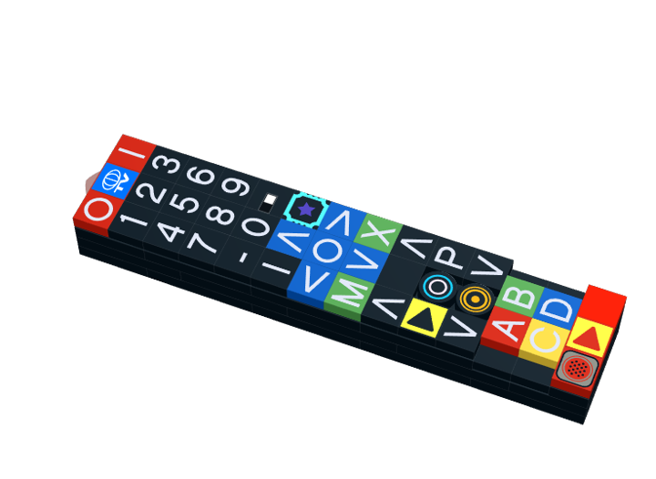 TV Remote from BrickLink Studio [BrickLink]