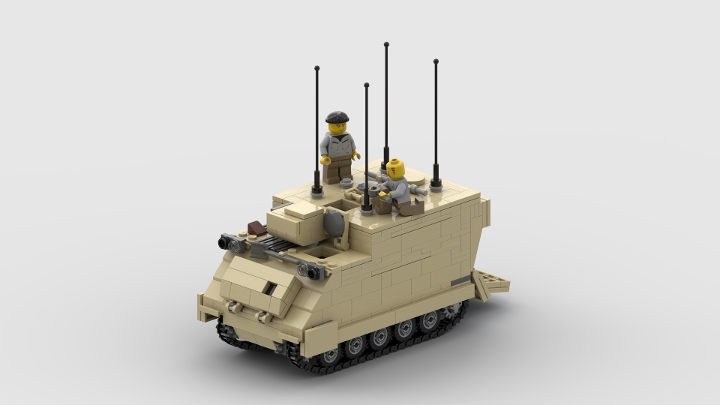 M1068 SICPS (Tan) (v1.1) from BrickLink Studio [BrickLink]