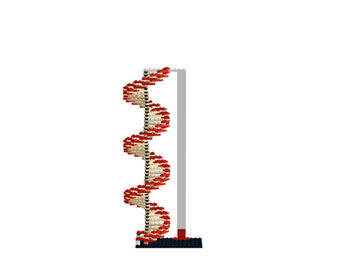 Spiral Stair technique from BrickLink Studio [BrickLink]
