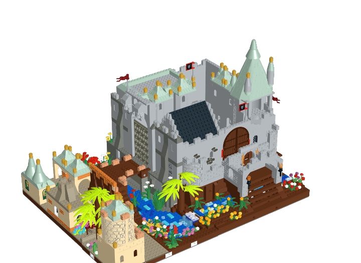 Edrick's Castle from BrickLink Studio [BrickLink]