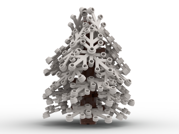 Winter Tree from BrickLink Studio [BrickLink]