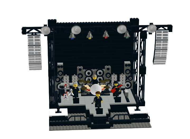 Metallica Stage from BrickLink Studio [BrickLink]