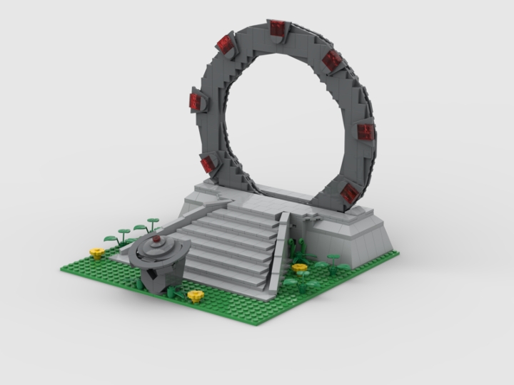 Stargate (Offworld) from BrickLink Studio [BrickLink]