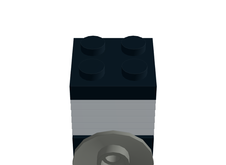 Basic speaker (with steps) from BrickLink Studio [BrickLink]