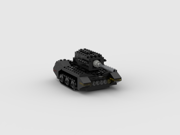 Black Tank from BrickLink Studio [BrickLink]