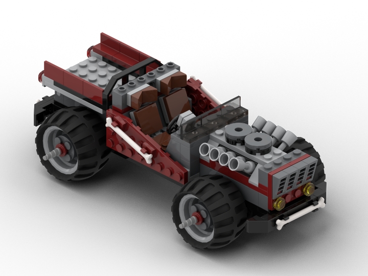 Wasteland Offroader from BrickLink Studio [BrickLink]