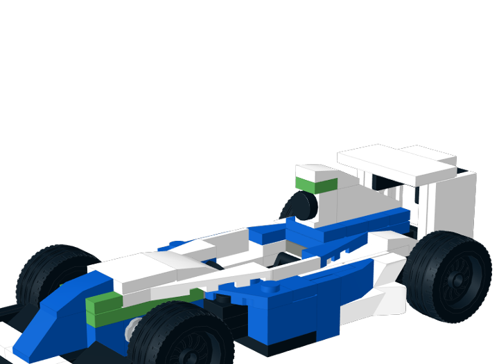 Williams fw16 (Moc) from BrickLink Studio [BrickLink]