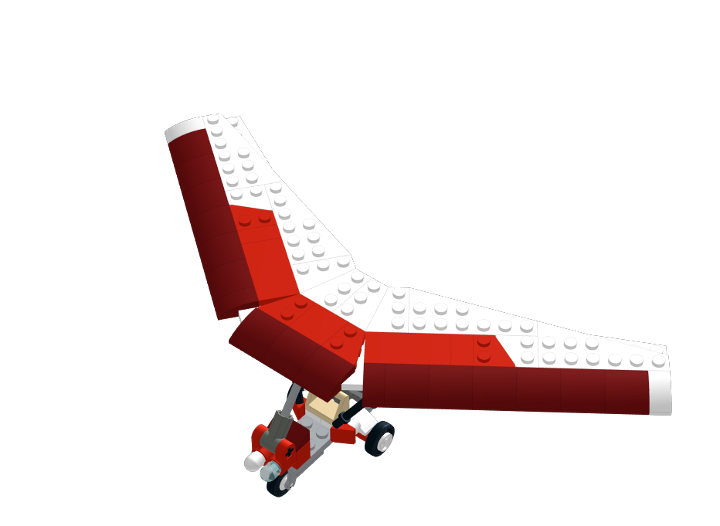 Ultralight Plane from BrickLink Studio [BrickLink]