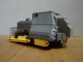 Marv's Killdozer (by Yoshík) from BrickLink Studio [BrickLink]