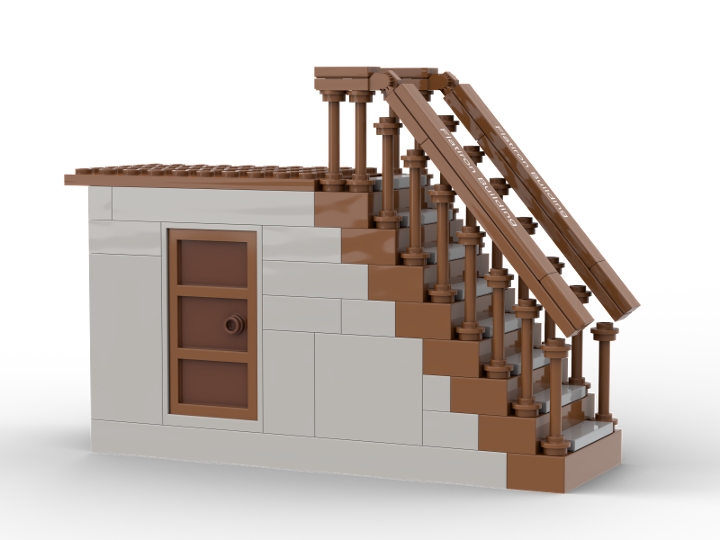 Stair from BrickLink Studio [BrickLink]