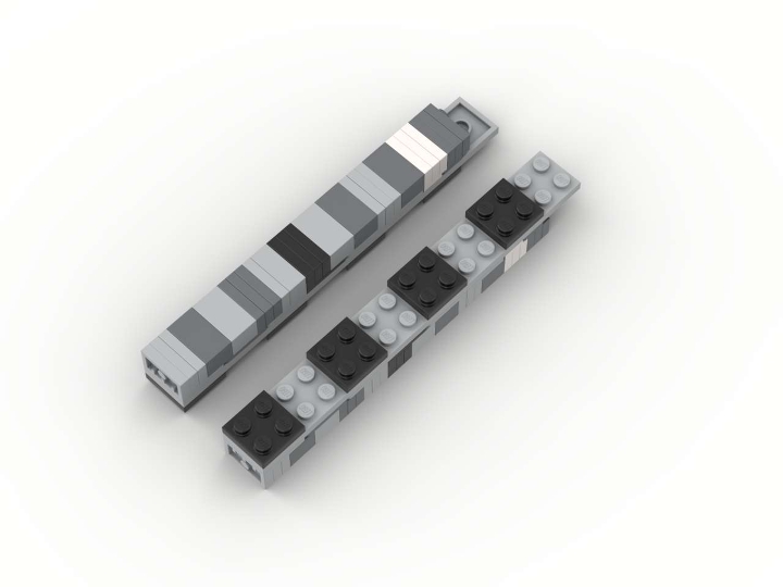 Lego ruler from BrickLink Studio [BrickLink]