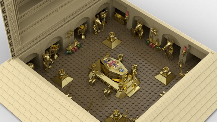 Pyramids at Giza v1 from BrickLink Studio [BrickLink]