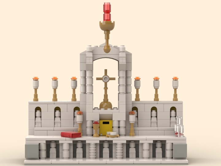 Minecraft Village Church Altar