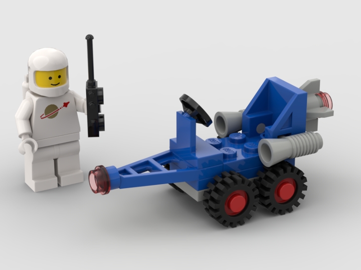 SPACE 6804 - Surface Rover from BrickLink Studio [BrickLink]