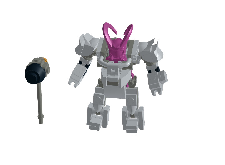 Power armor from BrickLink Studio [BrickLink]