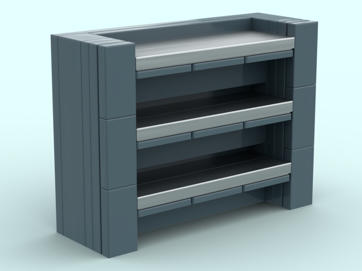 SHELF METAL from BrickLink Studio [BrickLink]
