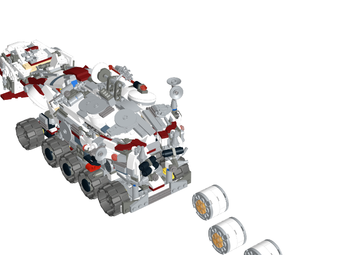 Mars Rover from BrickLink Studio [BrickLink]