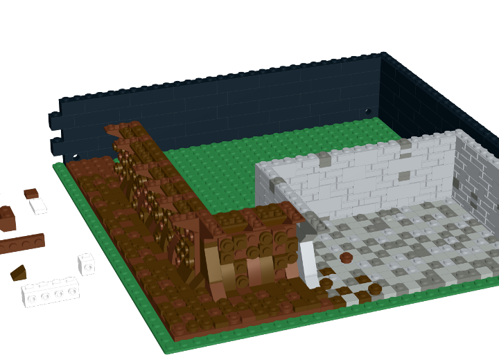 Modular WW2 from BrickLink Studio [BrickLink]