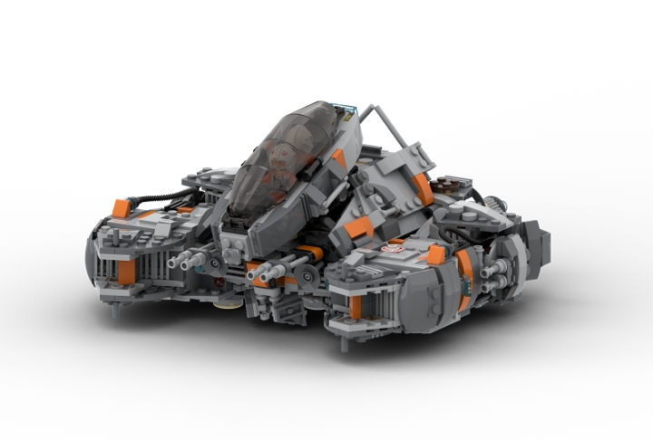 Interceptor IV from BrickLink Studio [BrickLink]