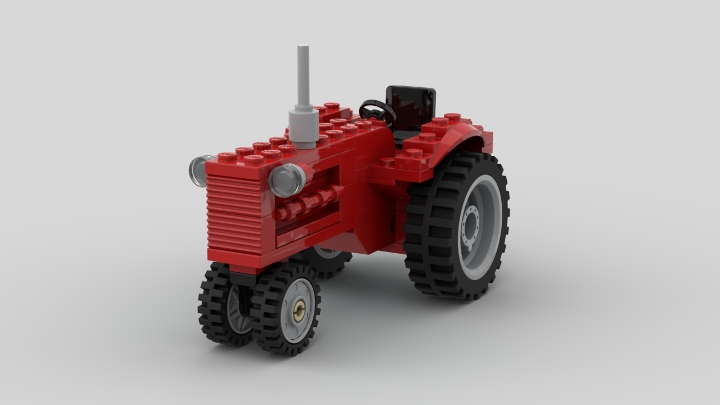 Tractor from BrickLink Studio [BrickLink]