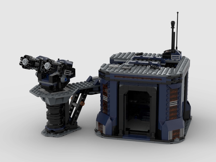 High-Tech Base from BrickLink Studio [BrickLink]
