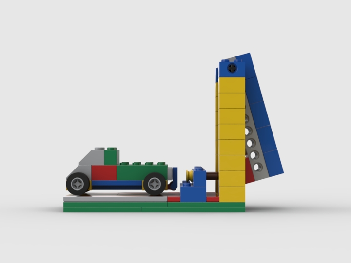 truck launcher from BrickLink Studio [BrickLink]
