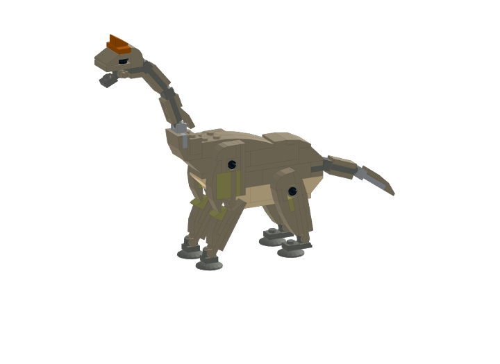 Brachiosaurus from BrickLink Studio [BrickLink]