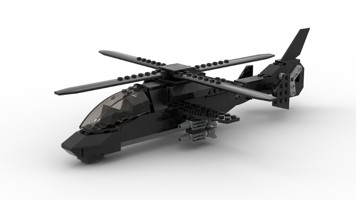 Bell 360 Invictus from BrickLink Studio [BrickLink]