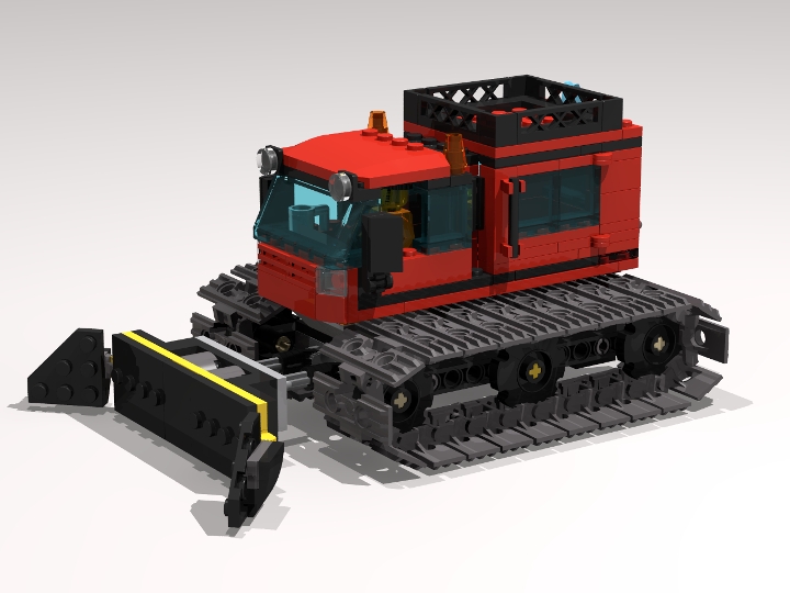 Antarctic Pisten Bully from BrickLink Studio [BrickLink]