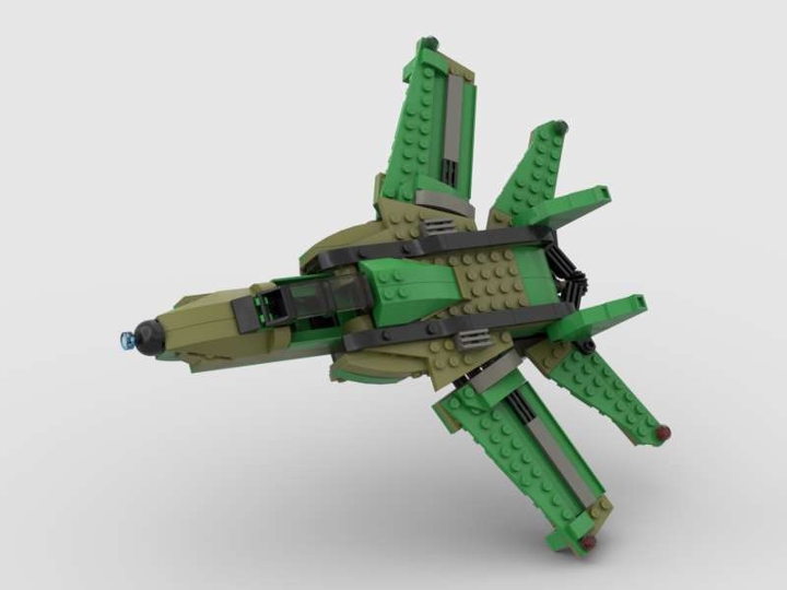 Military aircraft from BrickLink Studio [BrickLink]