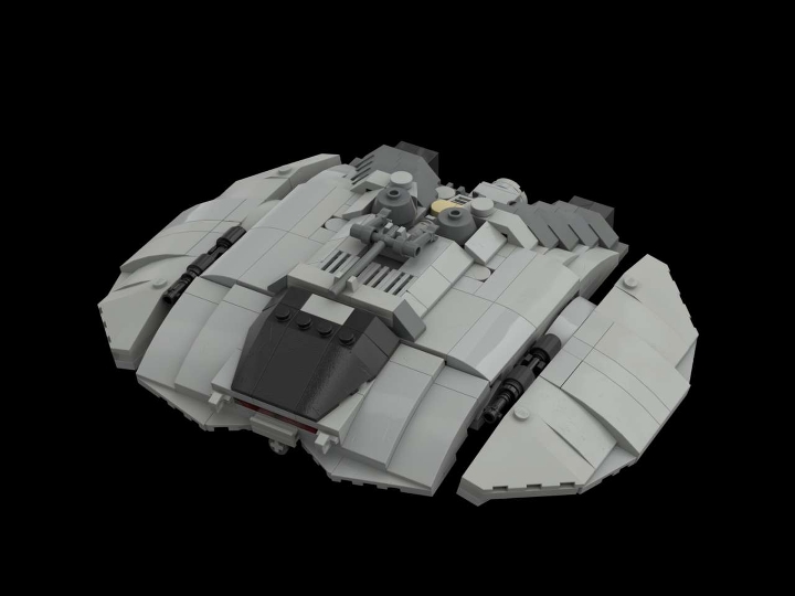 Cylon Raider redux from BrickLink Studio [BrickLink]