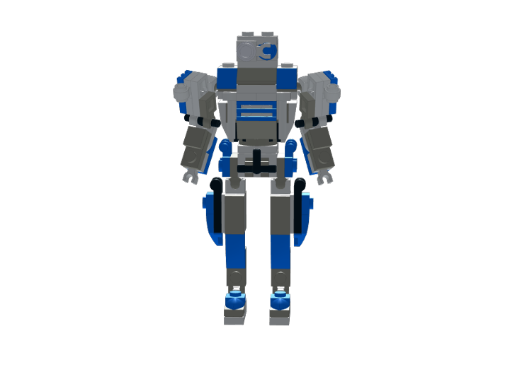 BLUE ROBOT from BrickLink Studio [BrickLink]