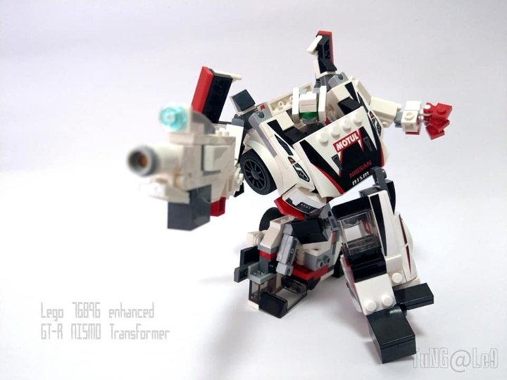 76896 Speed Champion Transformer from BrickLink Studio [BrickLink]