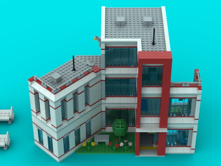 Hospital from BrickLink Studio [BrickLink]