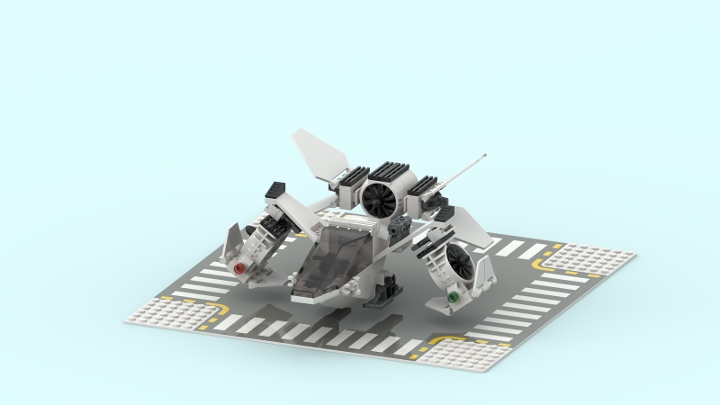 LM-V44 BUZZARD concept from BrickLink Studio [BrickLink]