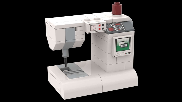 Sewing Machine V2 from BrickLink Studio [BrickLink]