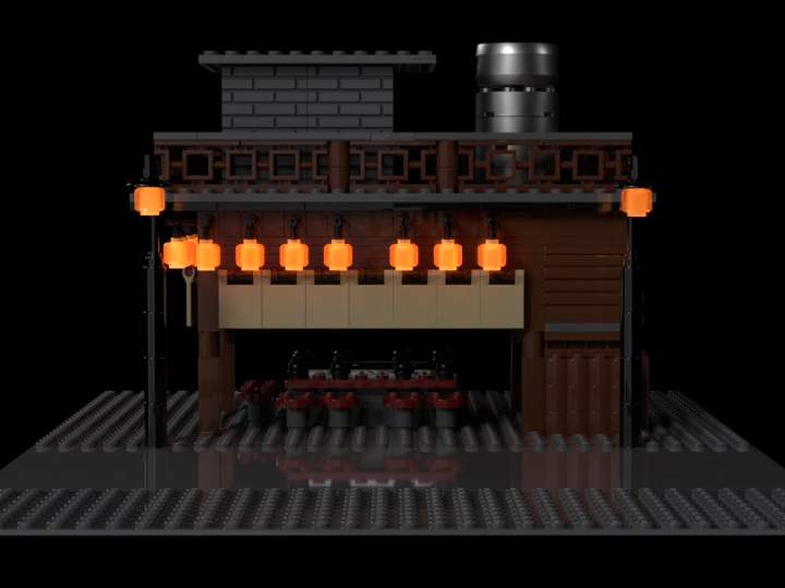 Midnight Tokyo Ramen from BrickLink Studio [BrickLink]