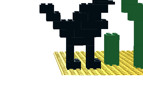 dinosaur offline game from BrickLink Studio [BrickLink]