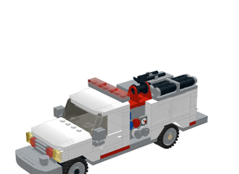 M1064 Mortar Carrier (Tan) (v1.1) from BrickLink Studio [BrickLink]