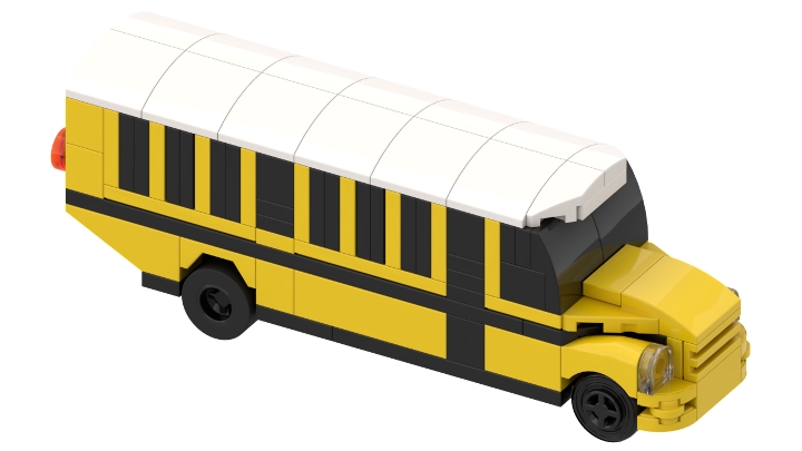 School Bus from BrickLink Studio [BrickLink]
