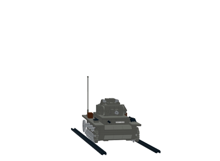 LEGO PANZER III from BrickLink Studio [BrickLink]