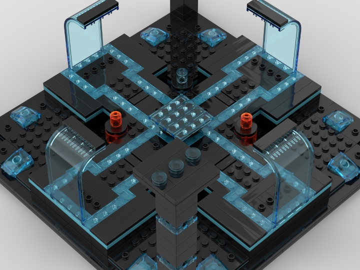 Game Grid - Disc Wars from BrickLink Studio [BrickLink]