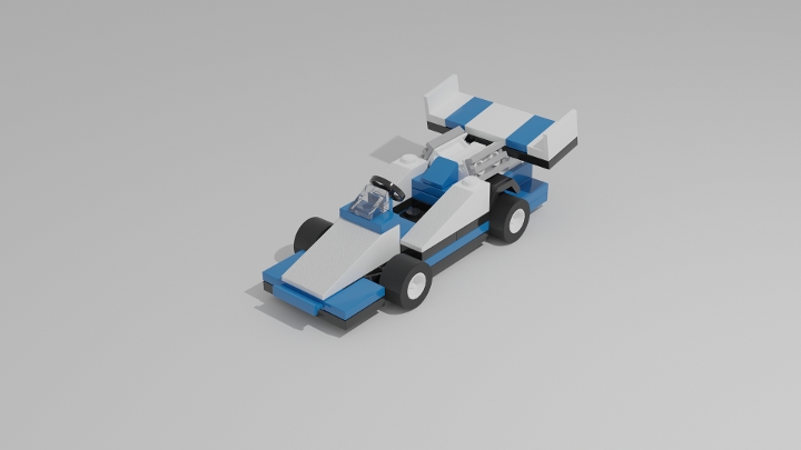 Race Car from BrickLink Studio [BrickLink]