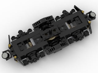 M1064 Mortar Carrier (Tan) (v1.1) from BrickLink Studio [BrickLink]